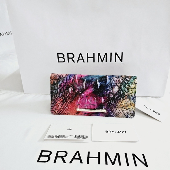 Brahmin | Bags | Nwt Soldout Brahmin Awestruck Melbourne Ady Wallet ...
